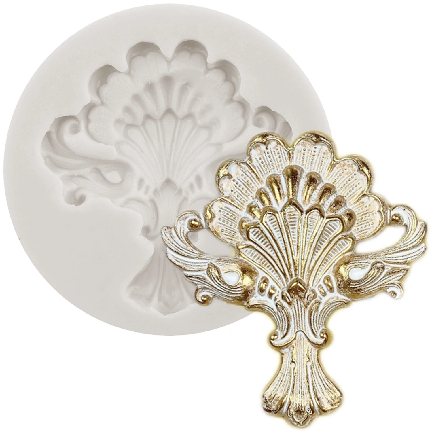 Baroque-Relief-Flower-Silicone-Mold-Wedding-Cupcake-Topper-Fondant ...