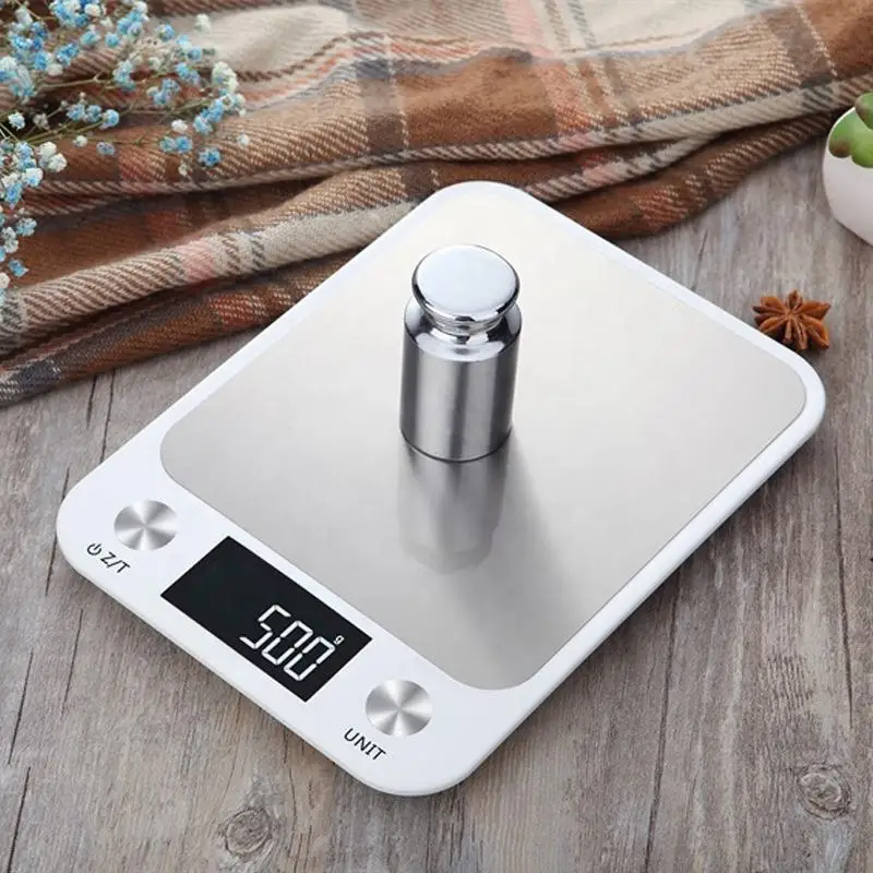 Digital Kitchen Scale Food Scale 15kg/1g Stainless Steel Kitchen Scale ...