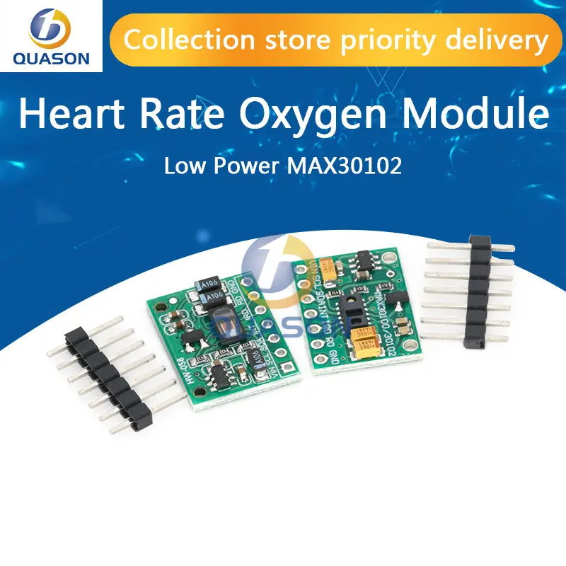 Low-Power-MAX30102-Heart-Rate-Oxygen-Pulse-Breakout-for-Arduino-Replace ...
