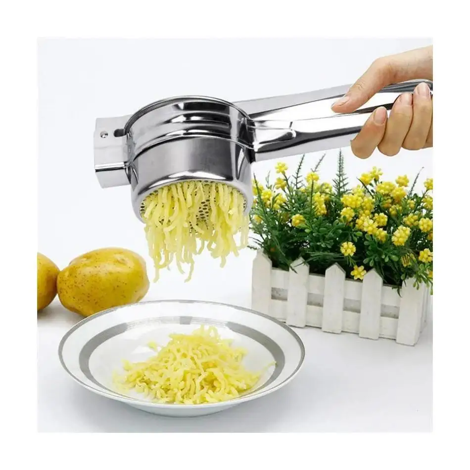 1 Pcs Potato Press Three-in-one Stainless Steel Juicer Can Be Changed ...