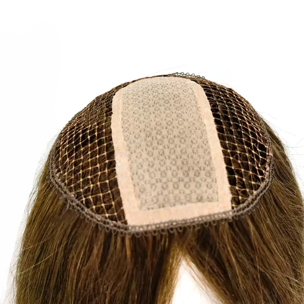 Hstonir-Kippa-Human-Hair-Topper-Clip-In-European-Remy-Hair-Extensions ...