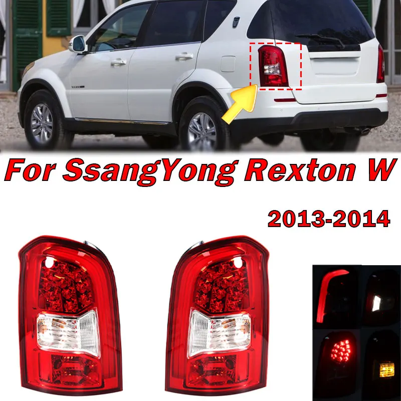 LED-Rear-Tail-Light-Brake-Signal-Lamp-For-SsangYong-Rexton-W-2013-2014 ...