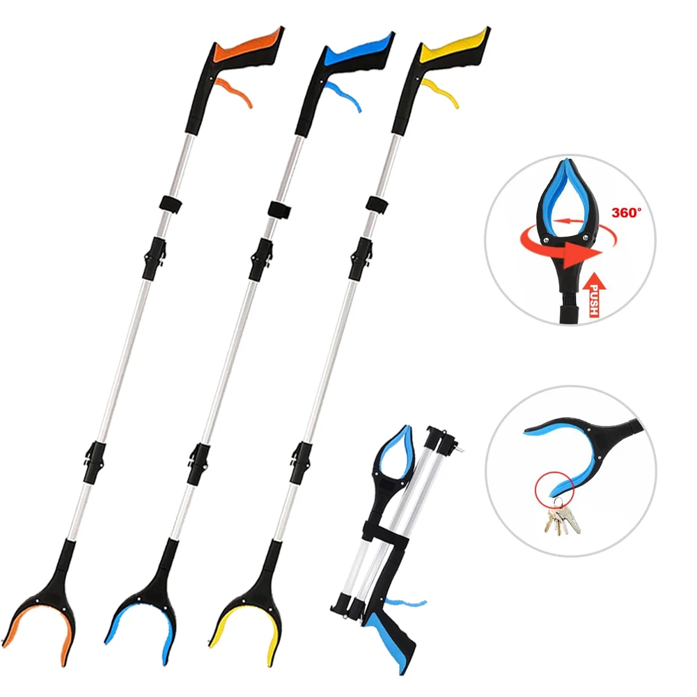 43" Grabber Reacher Tool, Extra Long Grabbers for Elderly, Lightweight ...