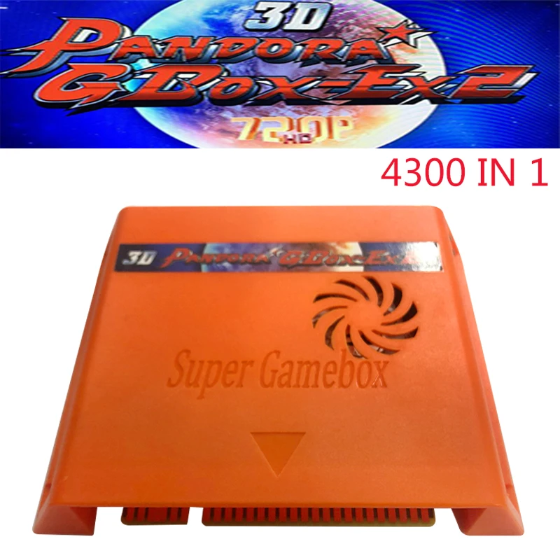 New-3D-Pandora-GBOX-EX2-Super-Game-4300-In-1-Arcade-Game-Box-Jamma-PCB ...