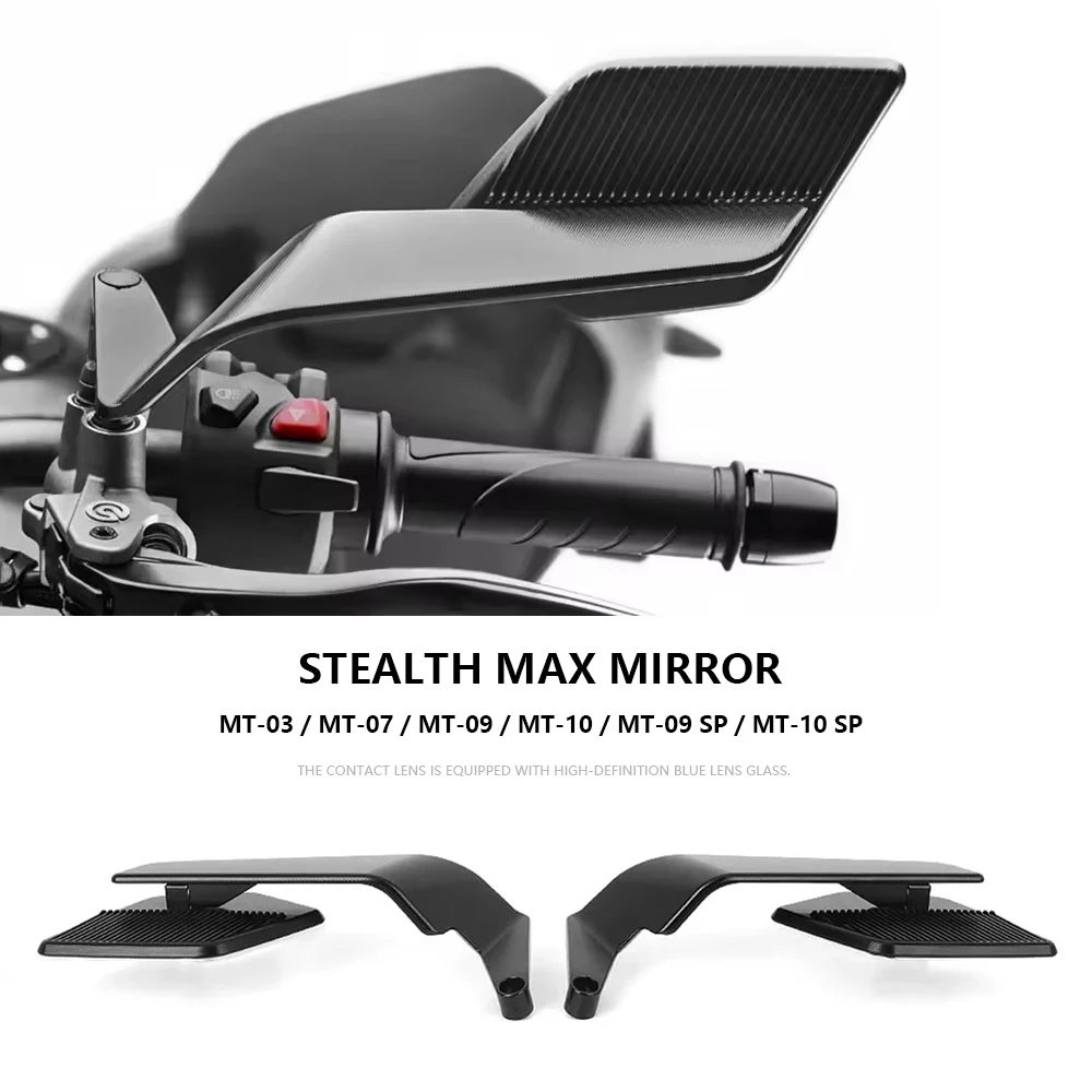 New For Yamaha MT09 MT-09 MT 09 SP Stealth Max Mirror MT-10 MT10 SP MT ...