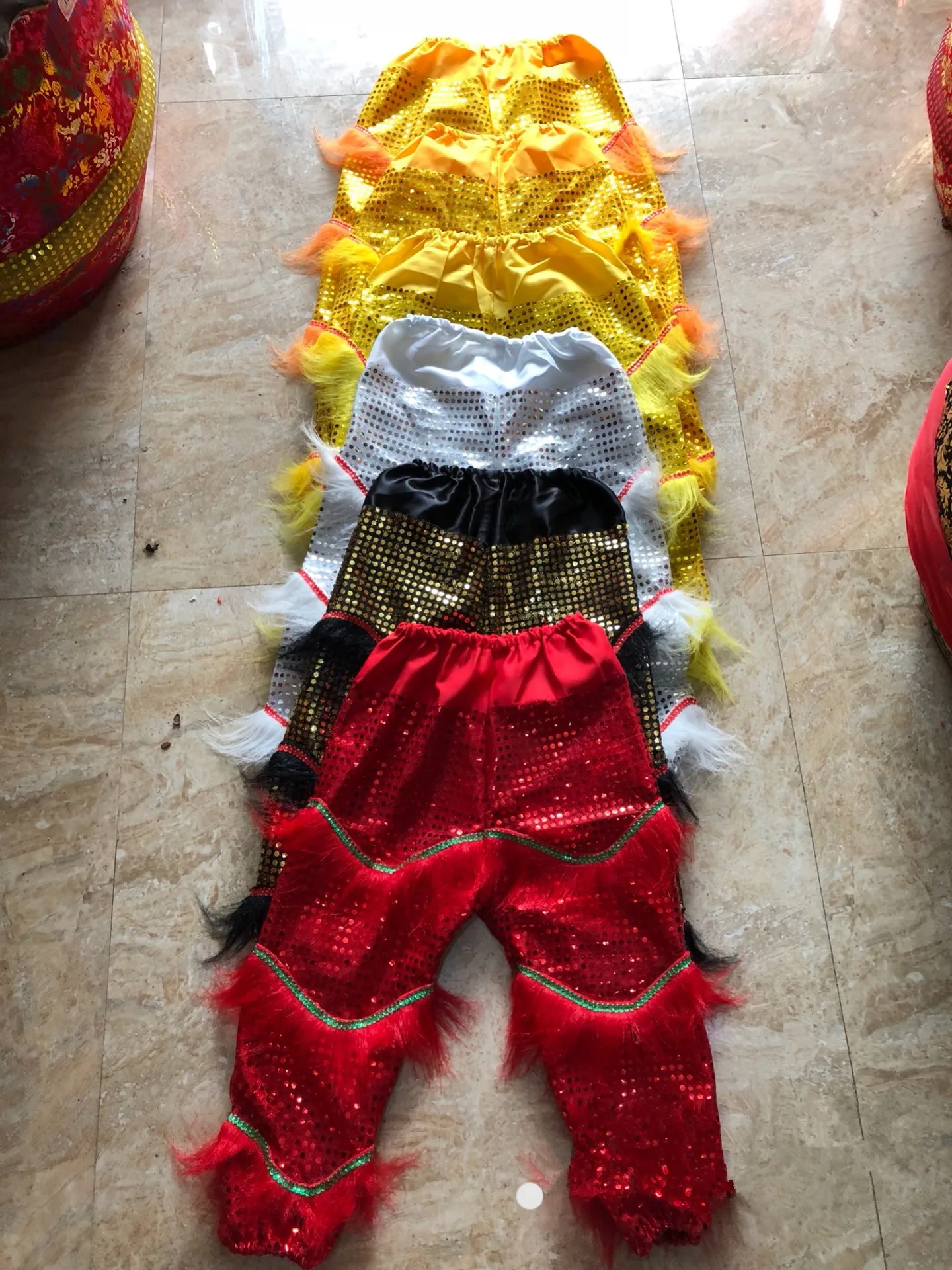 Chinese-Lion-Dragon-Dance-Pants-For-Children-New-Year-Festival-Stage ...