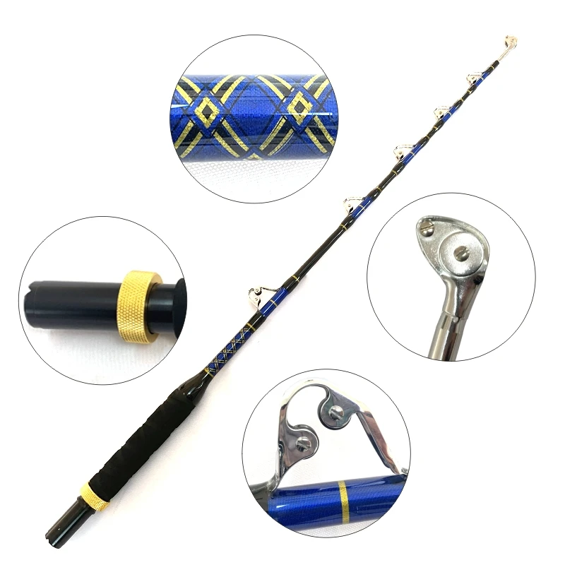 Glass-rod-powered-ugly-stick-gx2-custom-made-heavy-action-fishing-rod ...