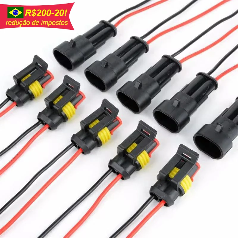 Waterproof-Male-and-Female-Electrical-Connector-Plugs-2-pin-Mode-With ...