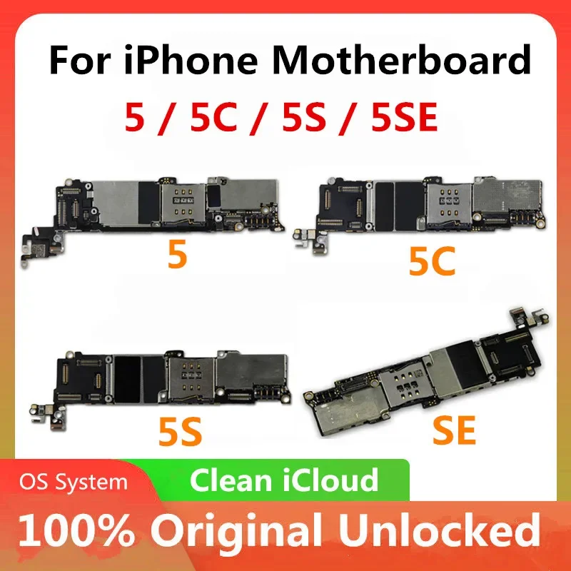 Full-Unlocked-For-iPhone-5-5S-SE-2020-Motherboard-Clean-iCloud-Main ...