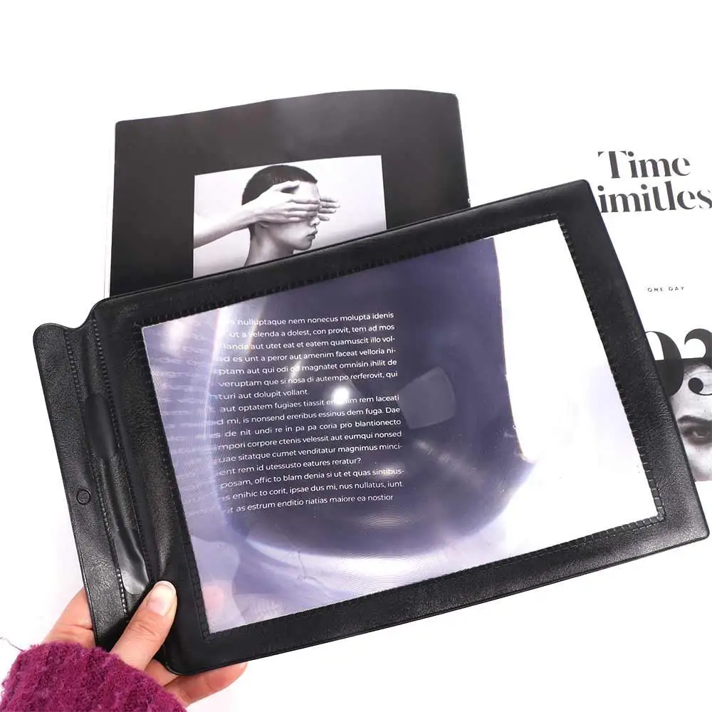 Fresnel Lentes Magnifier A4 Lenses Large Sheet Magnifier Handheld ...