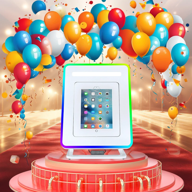 Portable-Desk-iPad-Photo-Booth-Stand-Selfie-Station-Photobooth-Machine ...