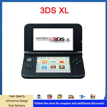 Refurbished 3DS XL / 3DS LL Handheld Game Console with 5-inch Touch Screen Naked Eye 3D Image ...