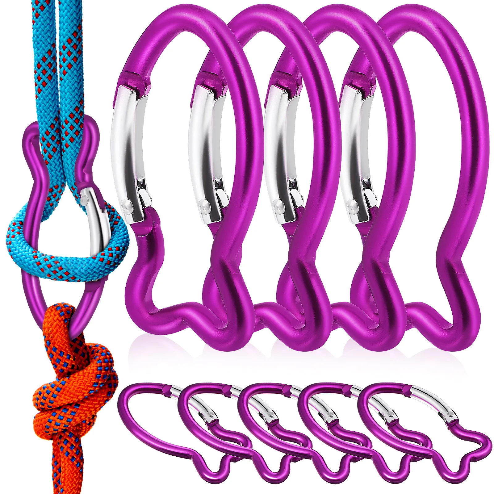 Llavero-con-Clip-de-piezas-mosquet-n-ganchos-para-exteriores-bot-n ...