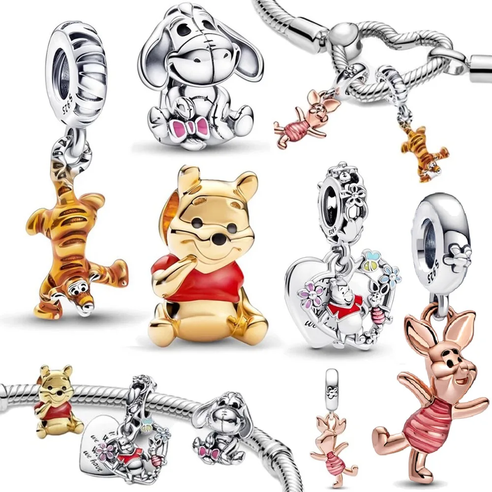 Colgante-de-Winnie-the-Pooh-Tigger-para-ni-os-cuentas-de-pulsera-regalo ...