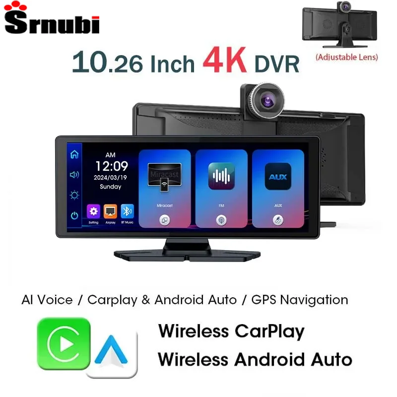 Universal-10-26-Portable-Car-Smart-Screen-Wireless-Carplay-Android-Auto ...
