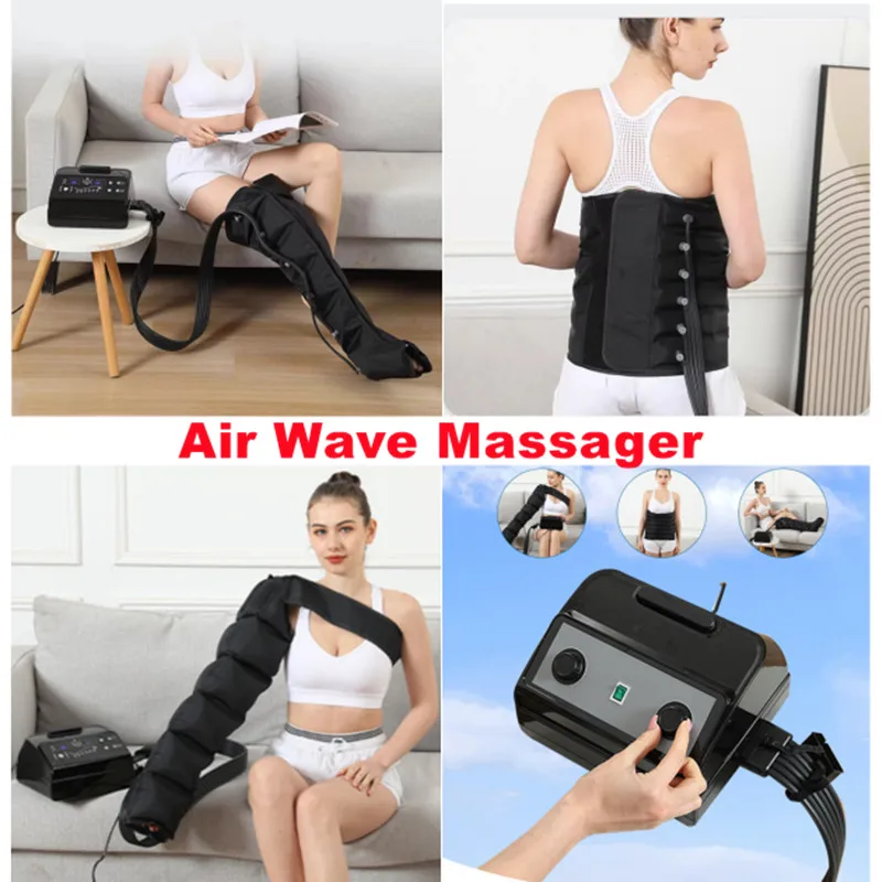 6-Channel-Air-Wave-Massager-Pressure-Massage-Wasit-Arms-Legs ...