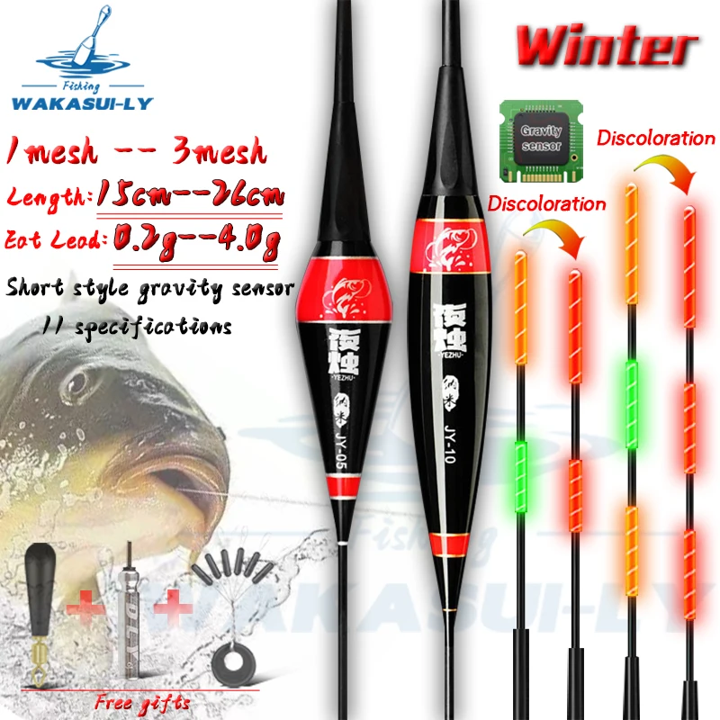 New Carassius Auratus Fishing Electronic Gravity Sensor Fish Bite Hook ...