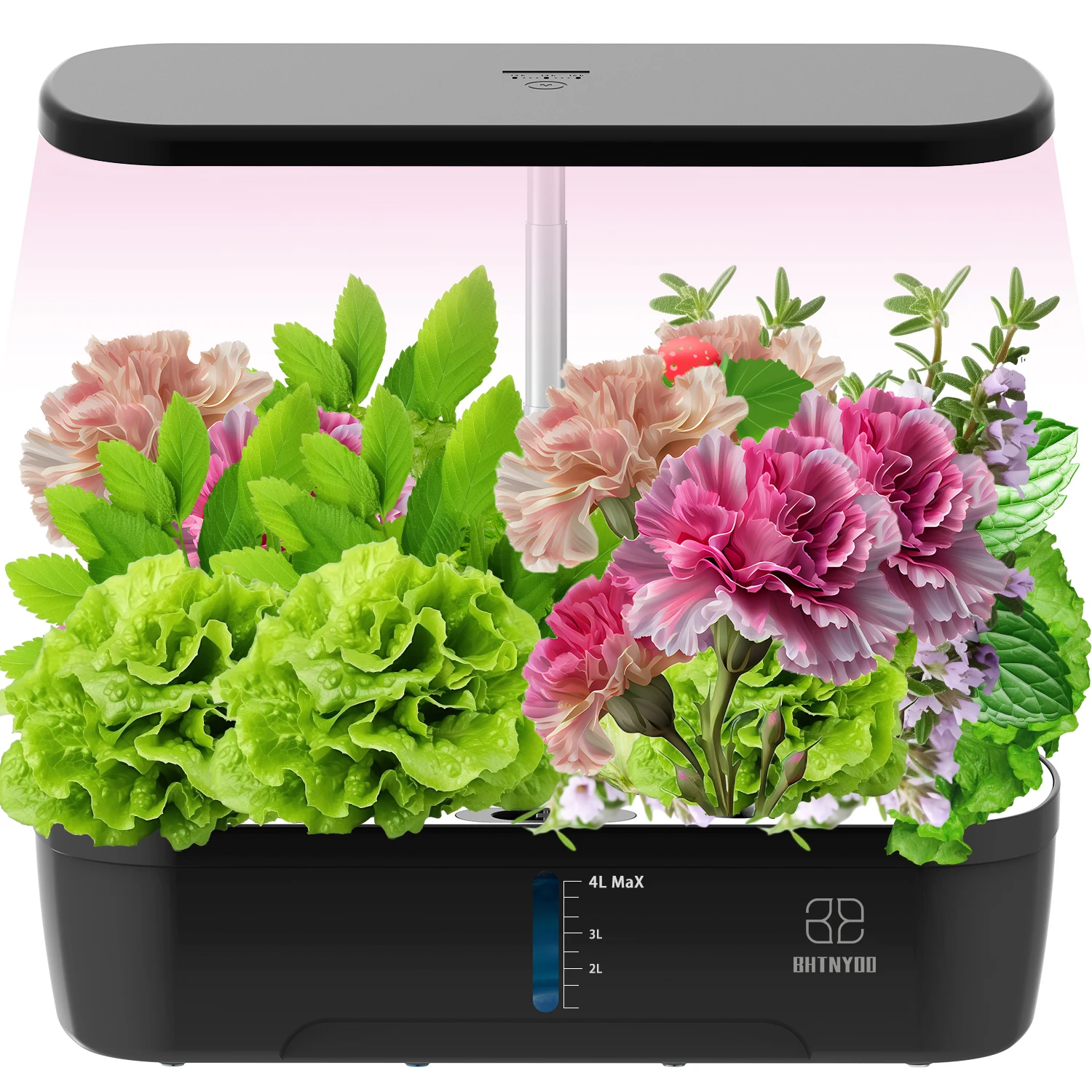 BHTNYOO-Hydroponics-Growing-System-Kit-12-Pods-Indoor-Hydroponic-Garden ...