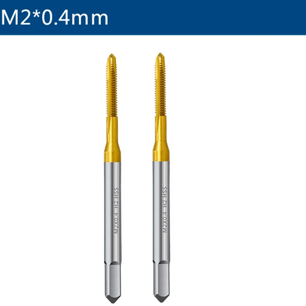 2pc-Coating-Screw-Thread-Tap-High-Hardness-Drill-Bit-M2-M12-Metric ...