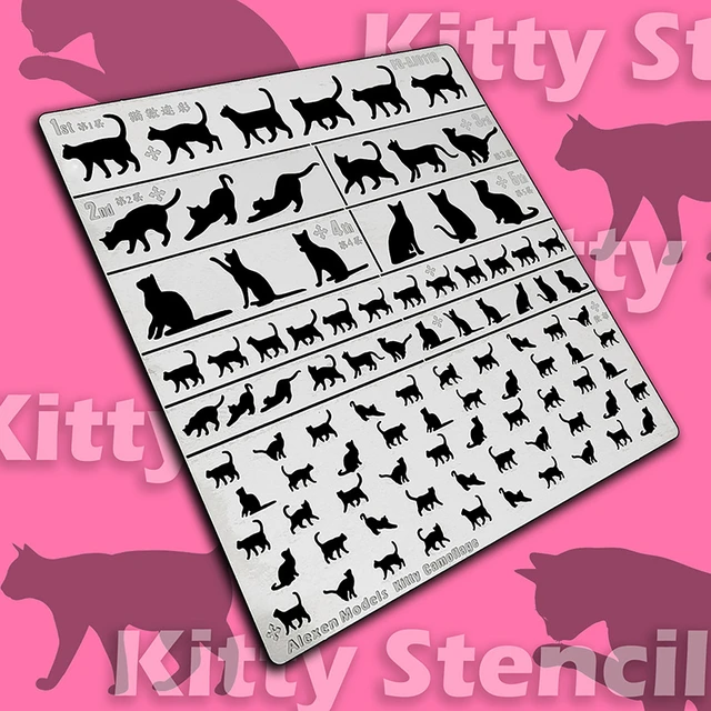 Kitty Cat Stencil