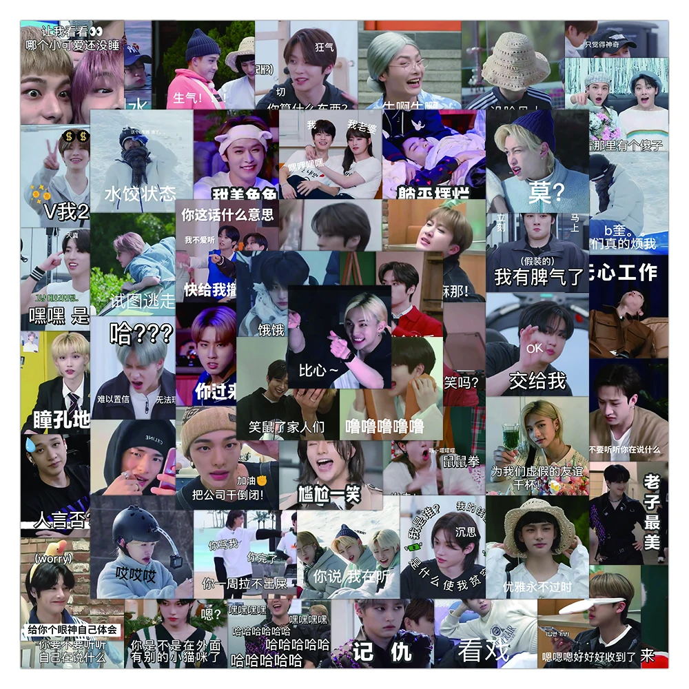 62PCS-Stray-Kids-Stickers-IY-Bike-Travel-Luggage-Phone-Guitar-Laptop-Classic-Cartoon-Sticker ...