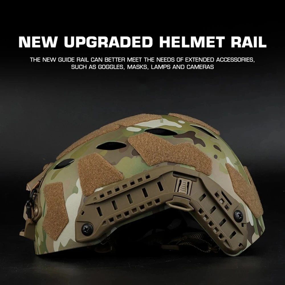 Tactical-Combat-Helmet-SF-Super-High-Cut-Helmet-Military-Tactical ...