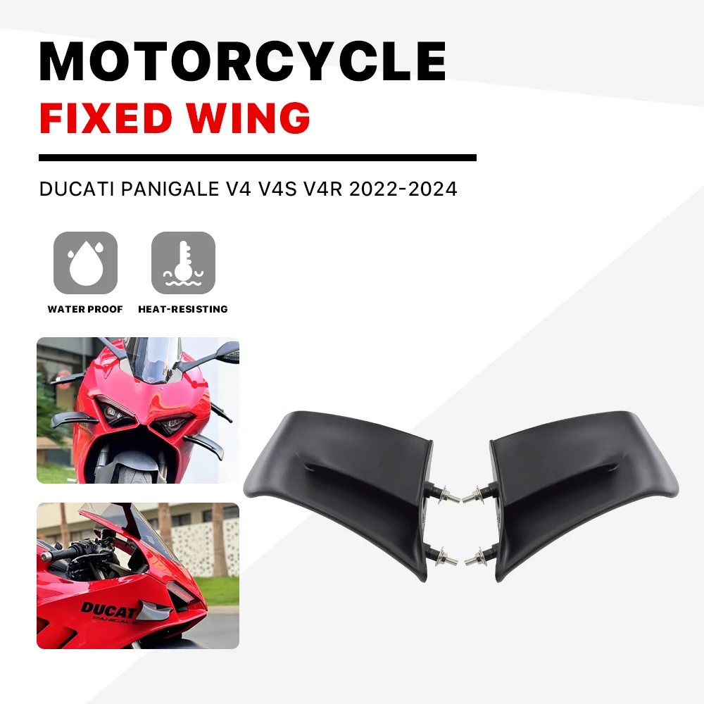 New Motorcycle Winglets,For Ducati Panigale V4 V4S V4R,Side Panels ...