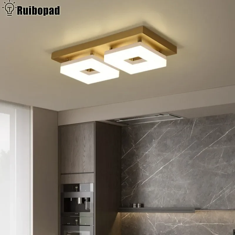 Modern-Square-Led-Ceiling-Lamp-For-Corridor-Hallway-Kitchen-Bedroom ...