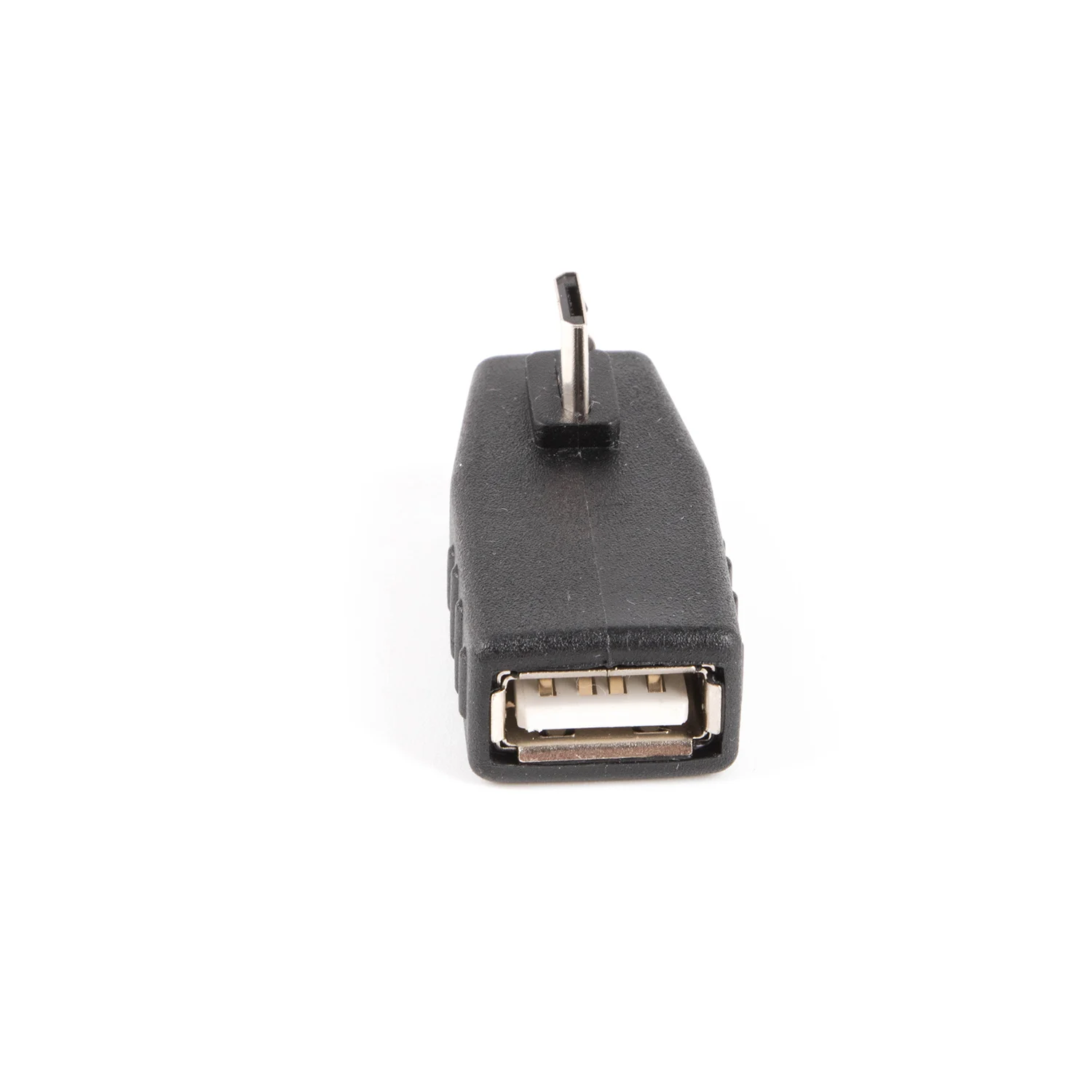 USB 2.0 A Female to Micro USB 5 Pin Male Side Right angled Adapter ...