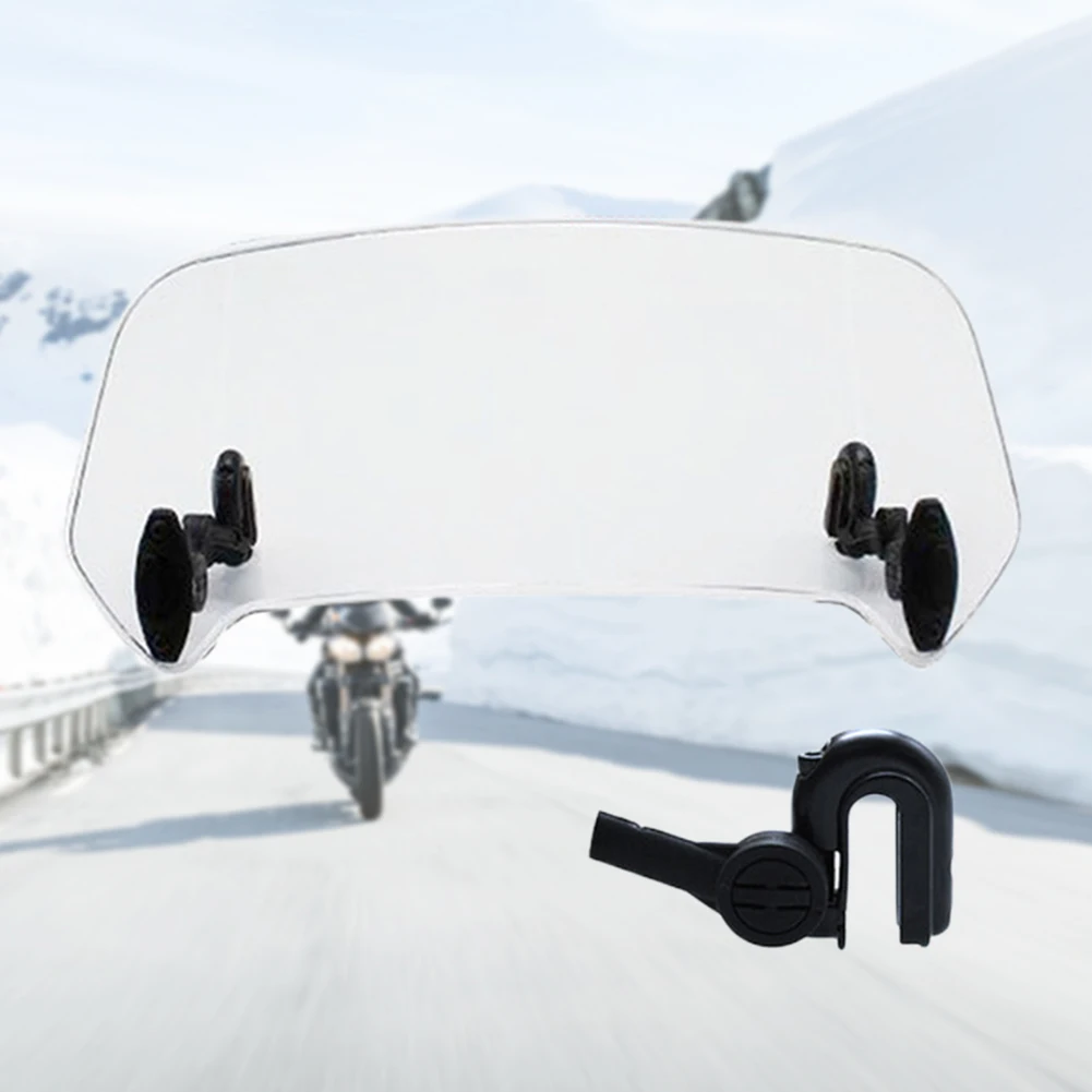 Universal-Motorcycle-Windshield-Adjustable-Motorcycle-Windscreen ...