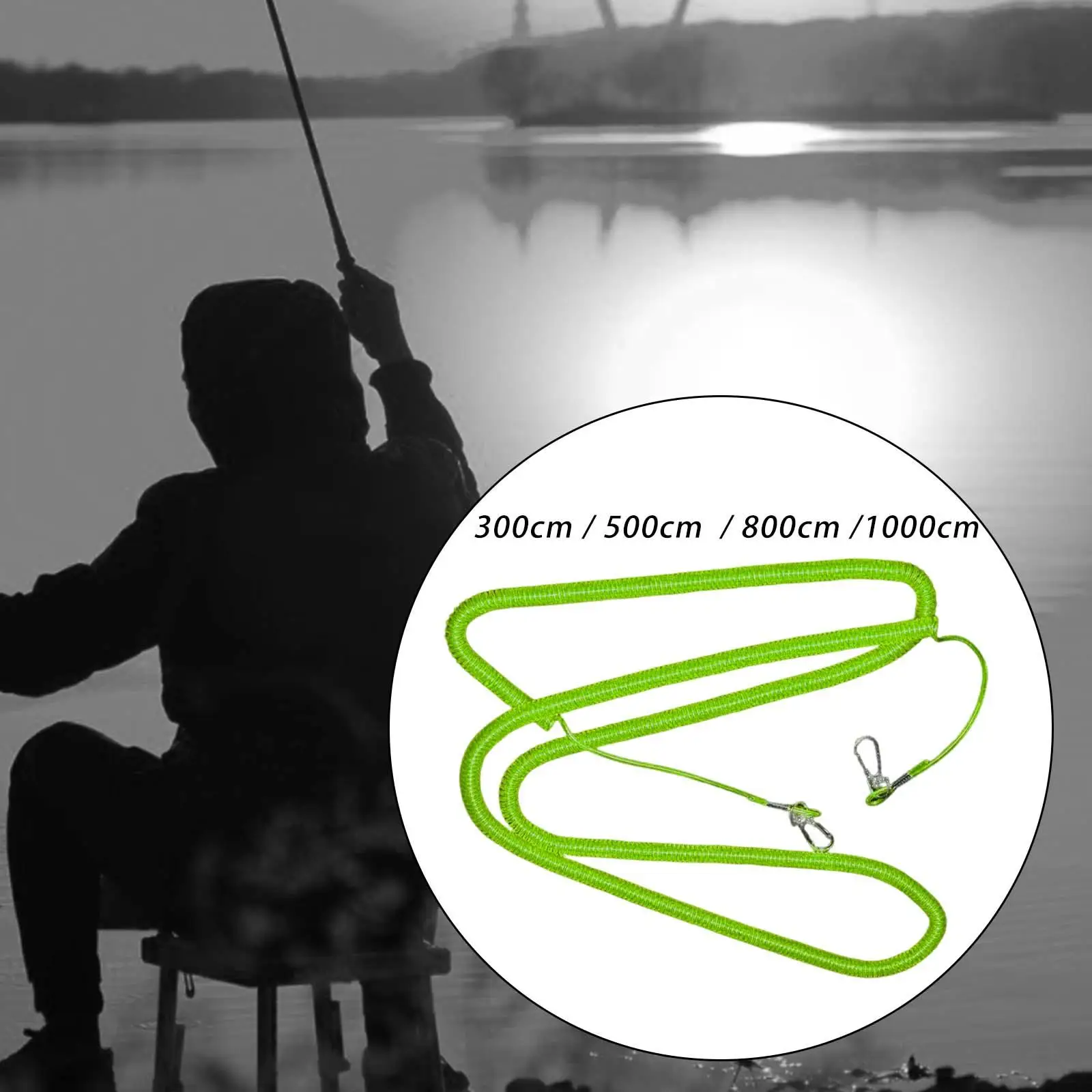 Fishing Coiled Lanyard Fishing Tool Rod Leash Extension Cord Tether ...
