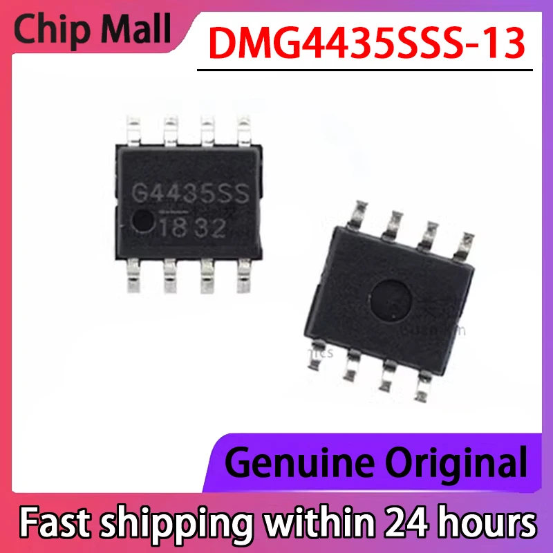 10PCS DMG4435SSS-13 Silk Screen G4435SS New Patch SOP8 Field-effect ...