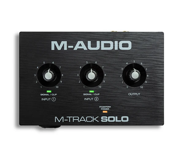 M-AUDIO-M-Track-SOLO-professional-recording-sound-card-2-Channel-USB ...