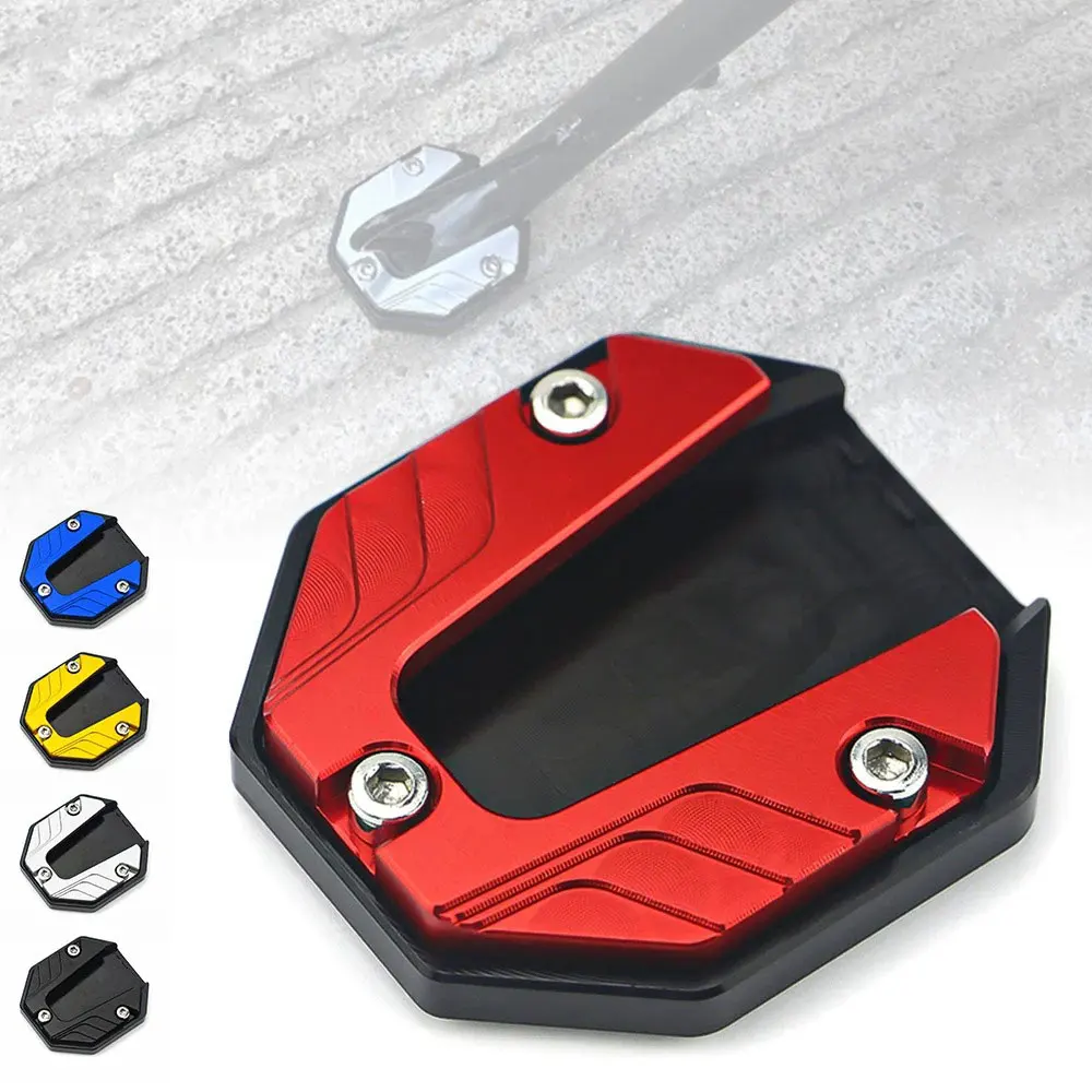 Motorcycle-Bikes-Kickstand-Extender-Foot-Side-Stand-Extension-Foot-Pad ...