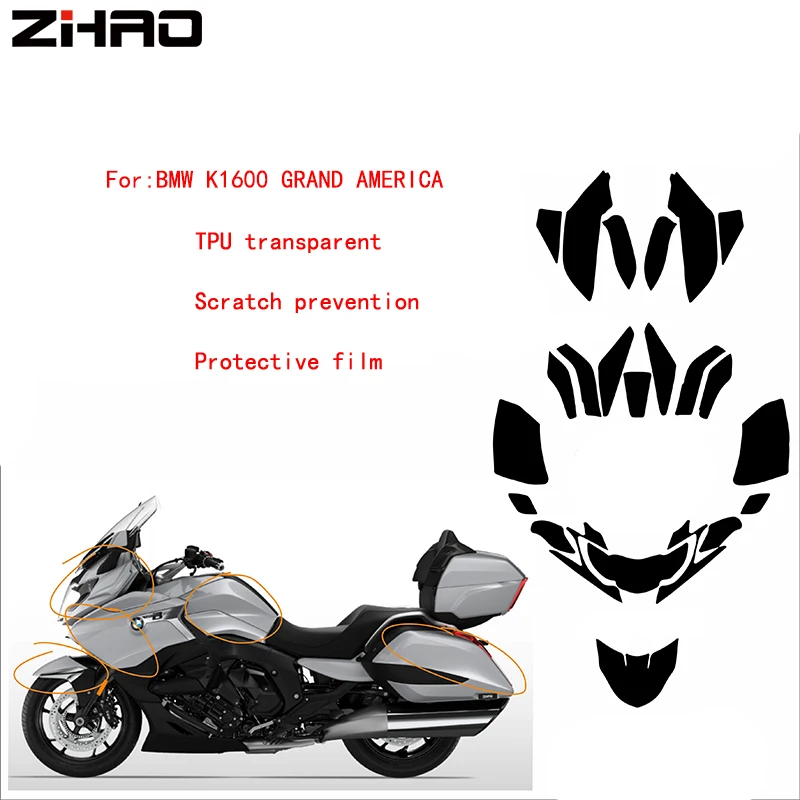 Motorcycle Tank Protector Sticker The Whole Car Tpu Transparent ...