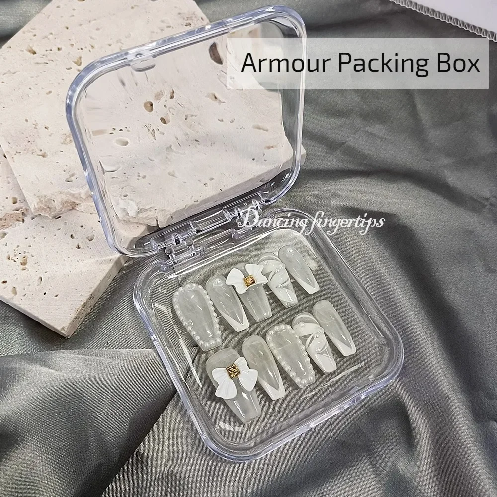 Fake-Nails-Transparent-Organizer-Display-Box-Dustproof-Exquisite-False ...
