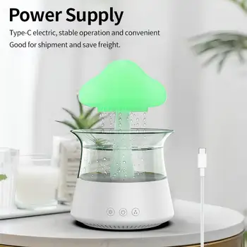 Relax Cloud Rain Diffuser Humidifier Raindrop Aromatherapy Machine ...