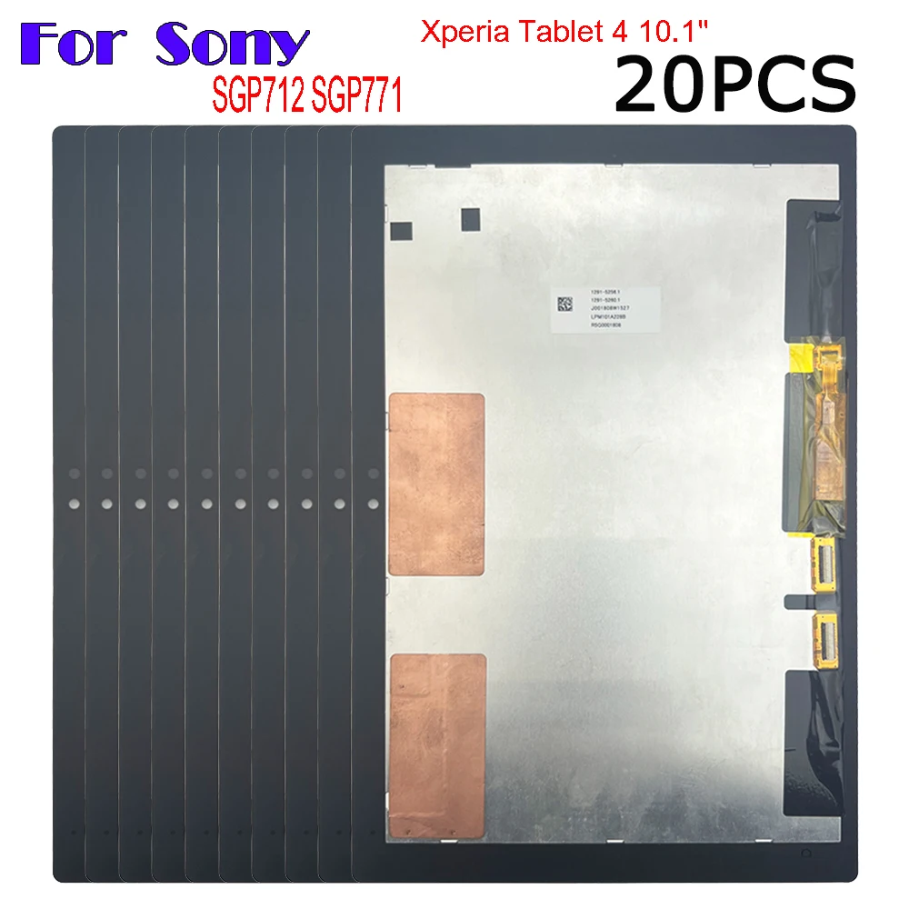 20PCS-For-Sony-Xperia-Tablet-Z4-SGP771-SGP712-LCD-Display-Touch-Screen ...