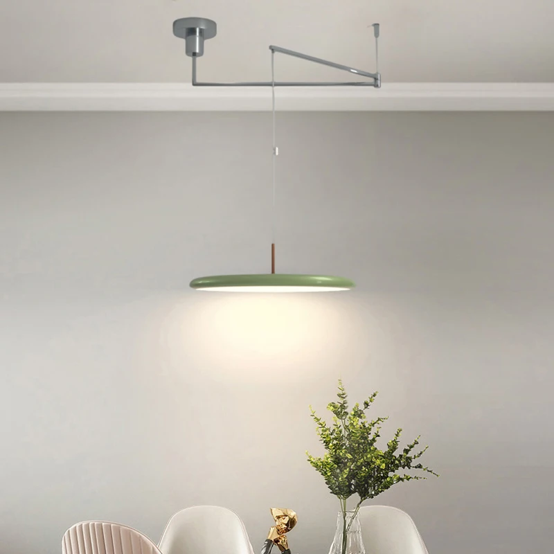 Cream-Style-Fashionable-And-Creative-Iron-Art-Acrylic-Movable-Led ...