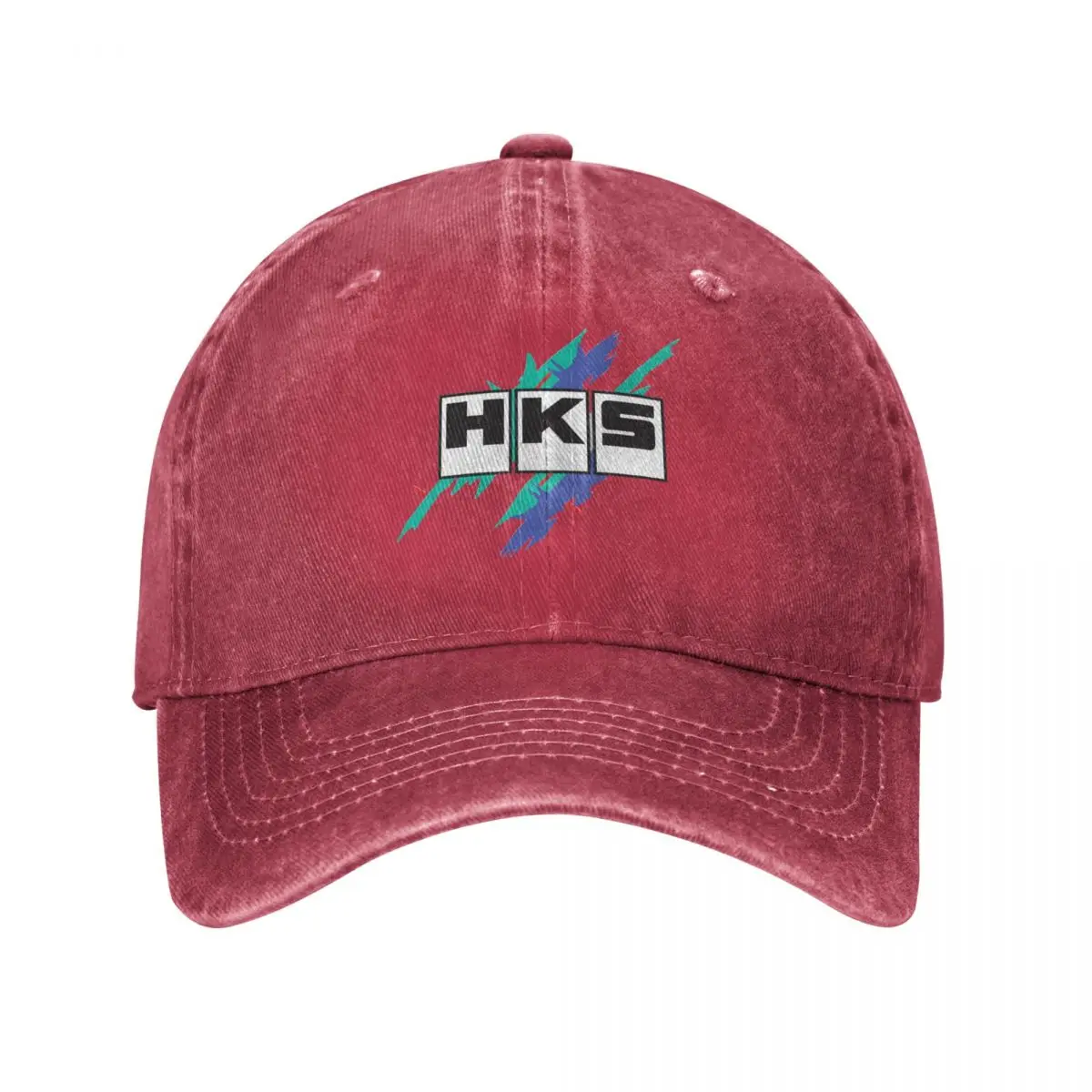 HKS Race Baseball Cap Vintage Distressed R32 GT-R Headwear Men Women ...