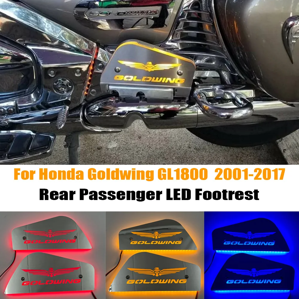 Goldwing 1800 GL 1800 LED Lighting Passenger Footrests Foot Pedal ...