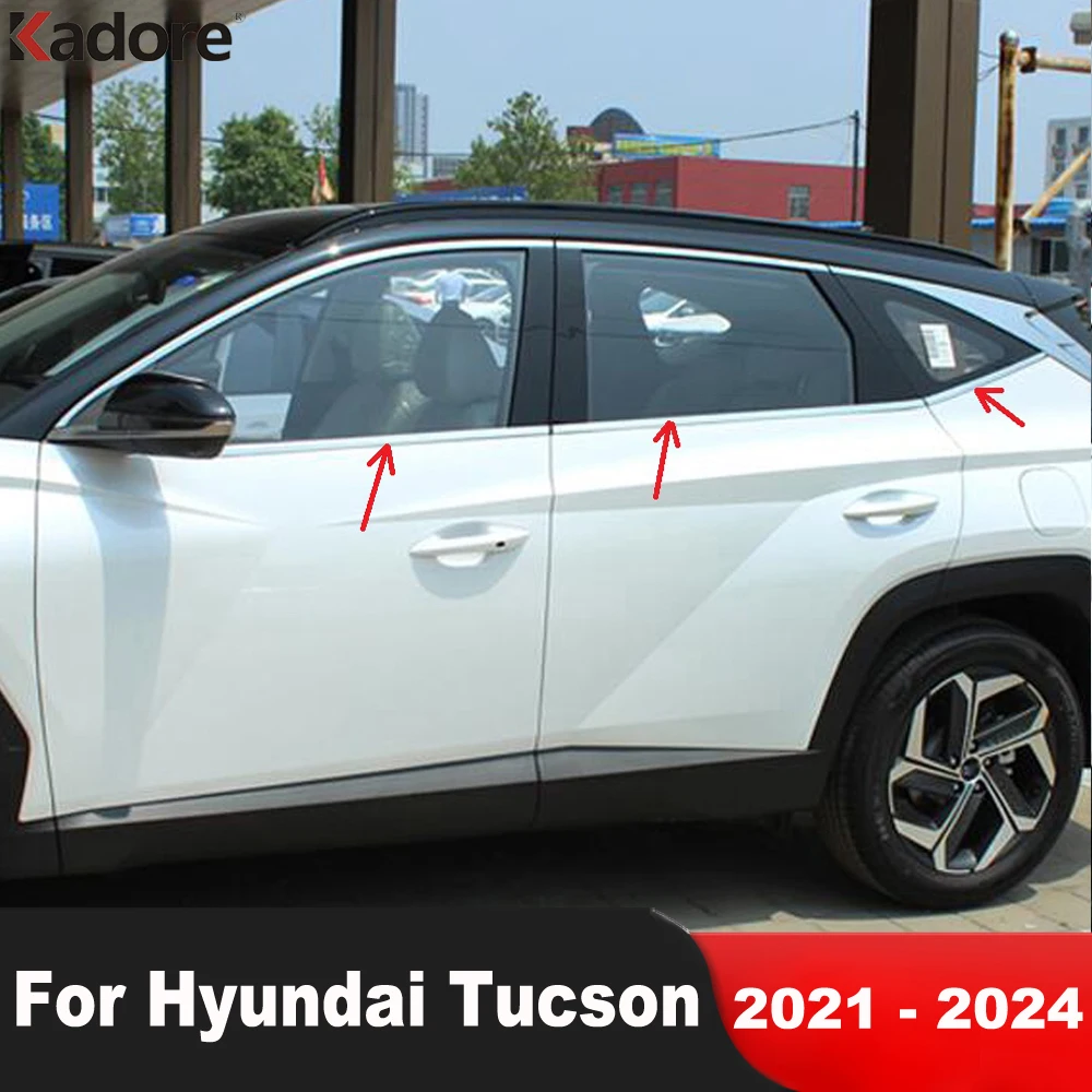 Bottom-Window-Sill-Trims-For-Hyundai-Tucson-NX4-2021-2023-2024 ...