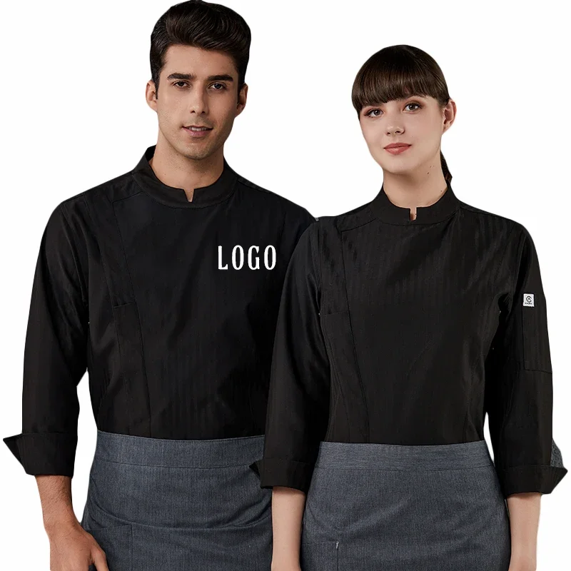 Professional-Chef-Jackets-for-Men-and-Women-Breathable-Long-Sleeve-Cook ...