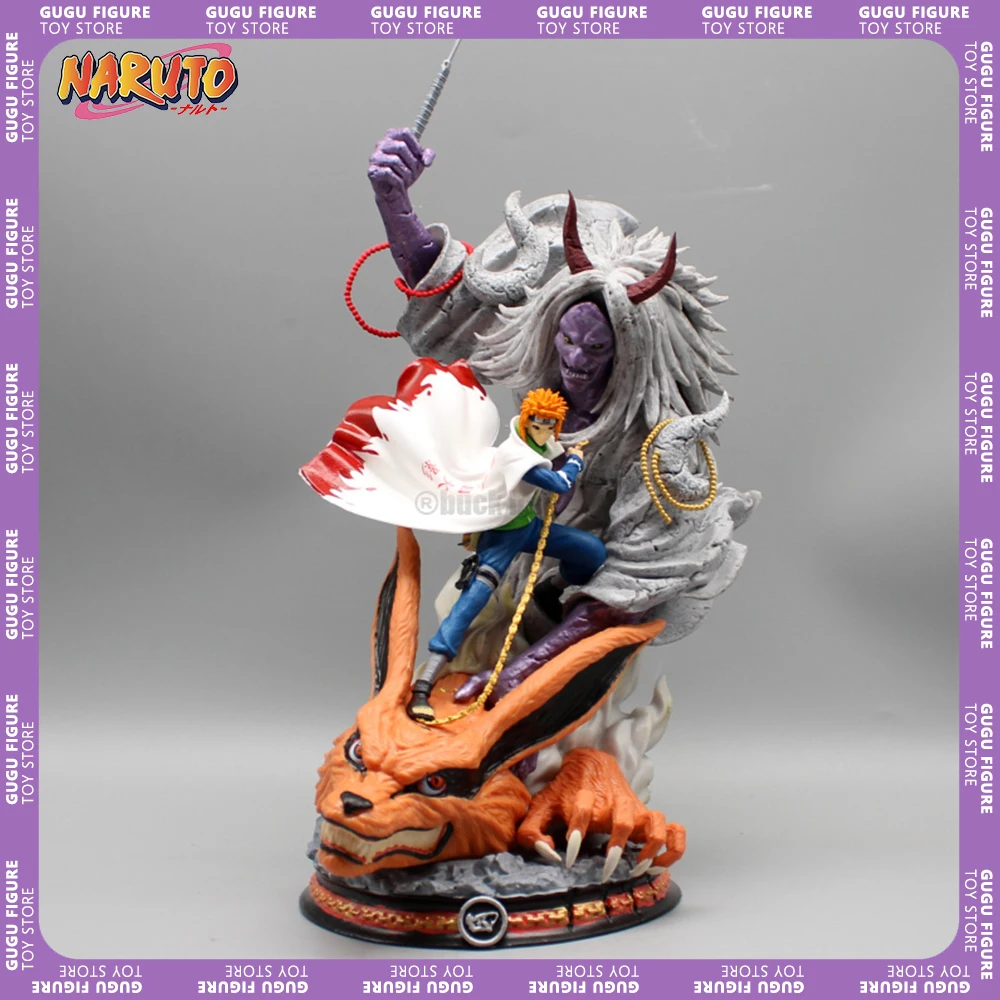 25cm-Naruto-Namikaze-Minato-Anime-Figures-Pvc-Statue-Collectible-Model ...