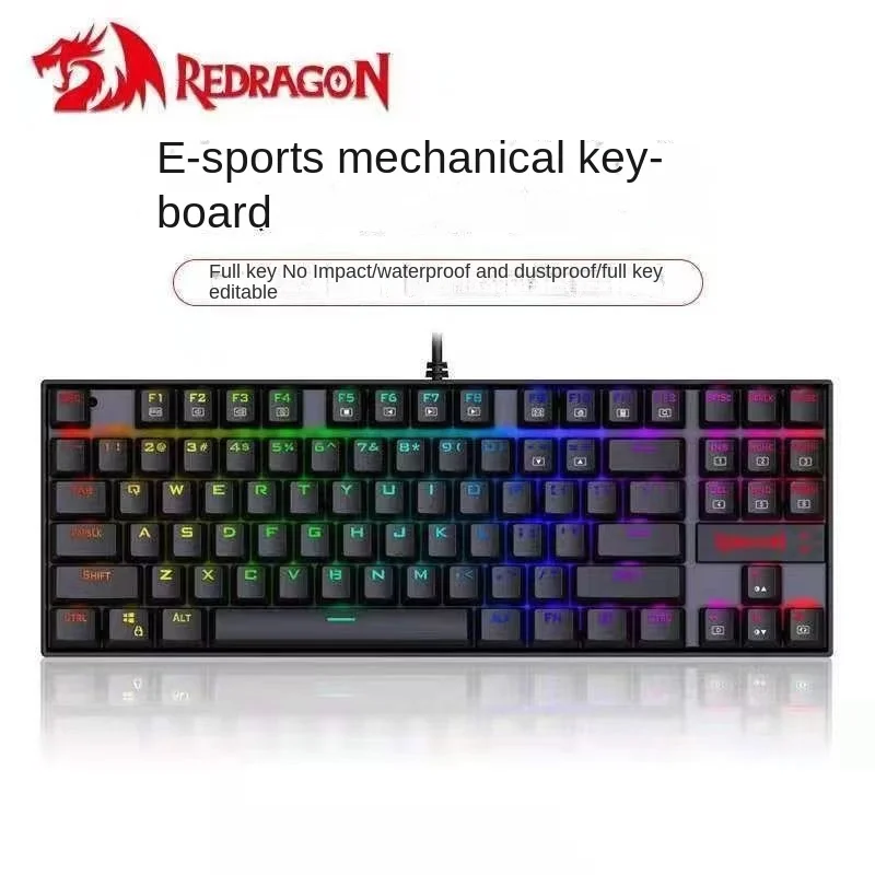 REDRAGON-Teclado-mec-nico-de-drag-n-rojo-K552-RGB-esports-juego-Eat ...