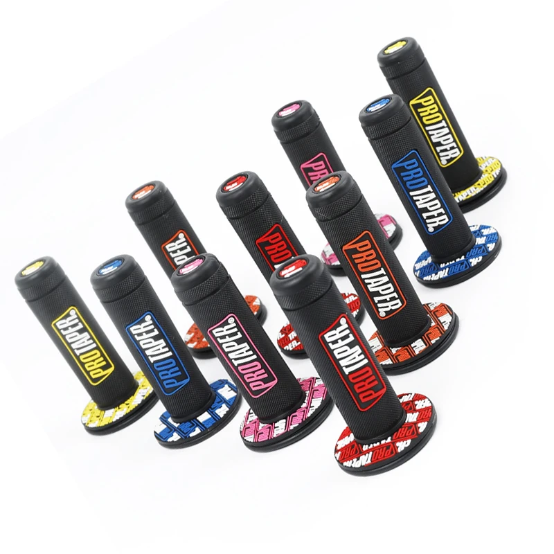 Motorcycle-Pro-Cone-Grip-High-Quality-Protaper-Off-Road-Pit-Bike ...