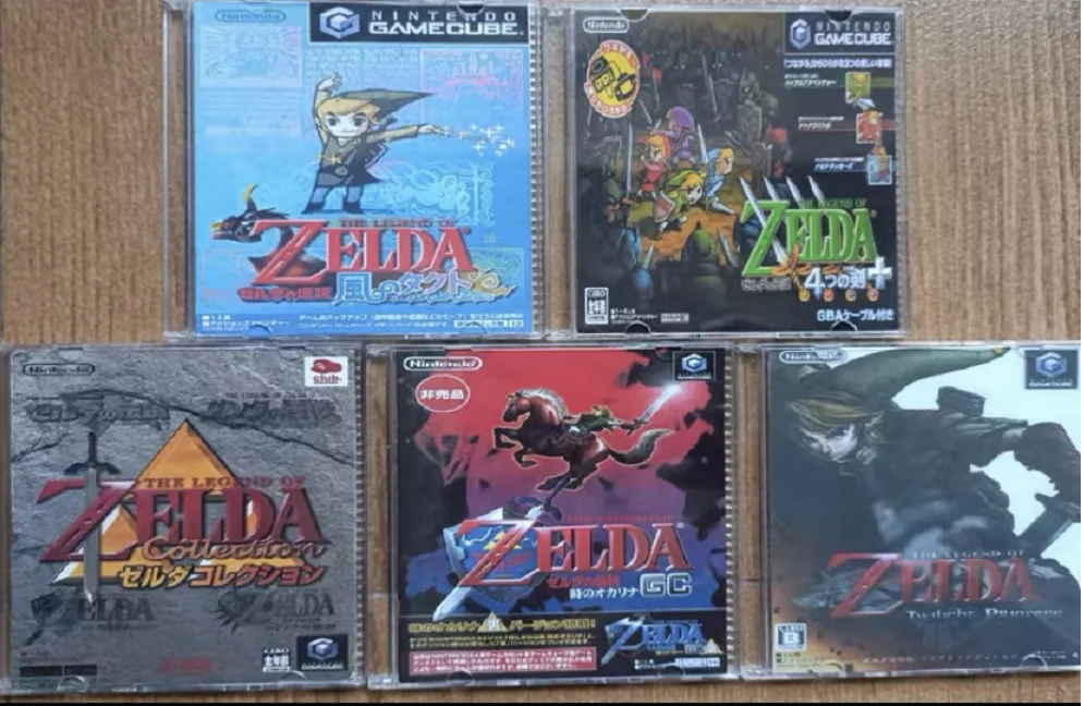 NGC-GameCube-Copy-Game-Disc-S-rie-TLOZ-Desbloquear-Console-GCN-Retro ...