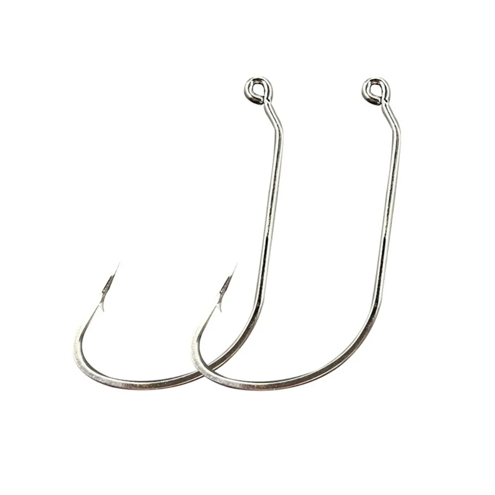 50-PCS-Long-Handle-fishing-hook-Crank-hook-for-soft-worm-bait-offset ...