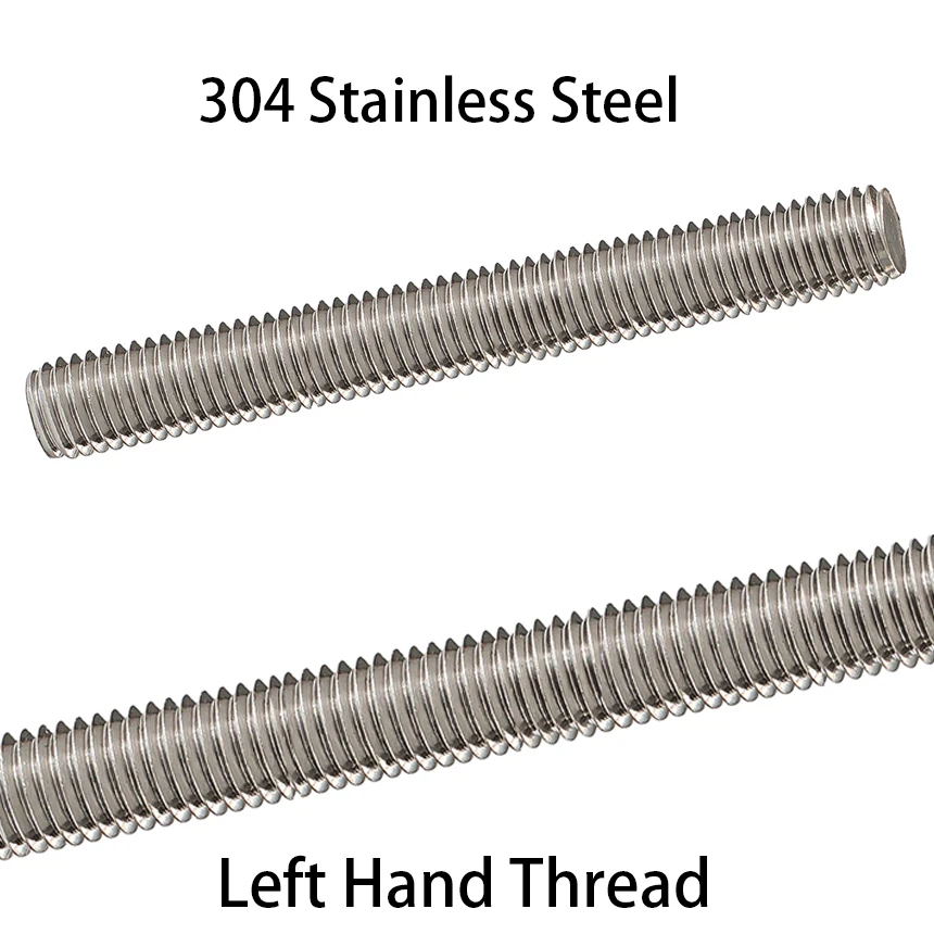M4-M5-M6-M8-M10-M12-M14-M24-304-Stainless-Steel-Reverse-Left-Hand ...