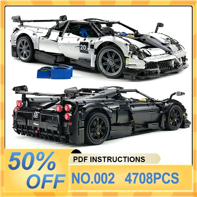 MOC-002-Super-coche-deportivo-Hypercar-Huayra-modelo-bloques-de ...